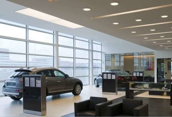 Car Dealership Lighting | Showroom LED Lighting | uSaveLED