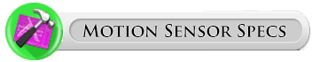 Motion Sensor Specs - uSaveLED